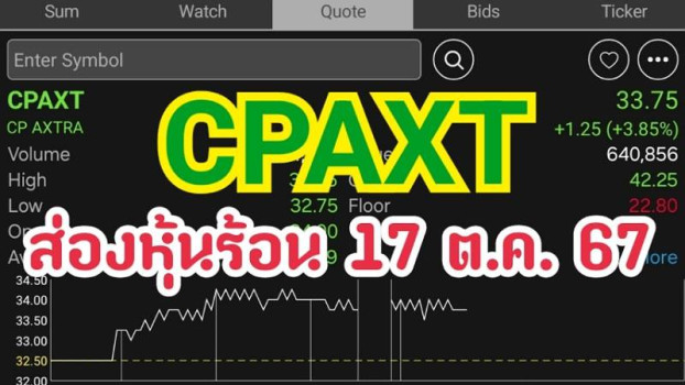 ส่องหุ้นร้อน 17/10/67 | Share2Trade