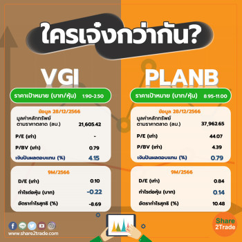 ใครเจ๋งกว่ากัน "VGI" VS "PLANB" | Share2Trade