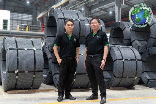 STECH แกรนด์โอเพนนิ่ง โรงงานลวดเหล็กรักษ์โลก “SSW” ปั้นธุรกิจ New S-Curve ช่วยลดต้นทุน คาดสร้าง ...