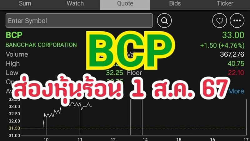 ส่องหุ้นร้อน 01/08/67 | Share2Trade